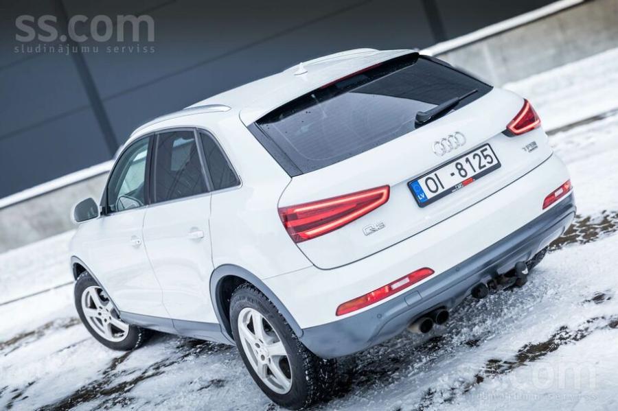 Balts Audi Q3 2012 Rīga, ar dzinēja tilpumu 2.00 L un nobraukumu 205 tūkst. km par 11990 €, foto 7 vietnē AUTOMOTO.COM.LV