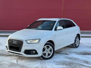 White Audi Q3 2012 in Kaunas, with an engine capacity of 2.00 L and mileage of 208 thousand km for 11450 €, photo  on AUTOMOTO.COM.LV