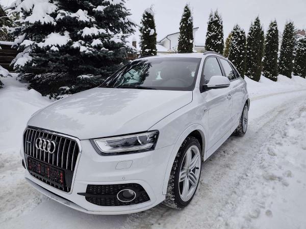 White Audi Q3 2012 in Utena, with an engine capacity of 1.97 L and mileage of 222 thousand km for 11500 €, photo 2 on AUTOMOTO.COM.LV