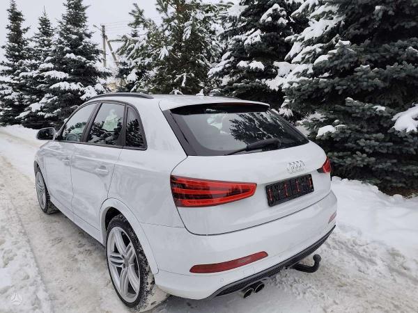 White Audi Q3 2012 in Utena, with an engine capacity of 1.97 L and mileage of 222 thousand km for 11500 €, photo 5 on AUTOMOTO.COM.LV