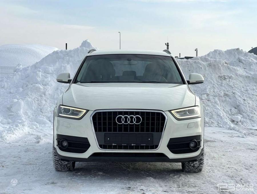 White Audi Q3 2012 in Taurage, with an engine capacity of 2.00 L and mileage of 358 thousand km for 8999 €, photo 5 on AUTOMOTO.COM.LV