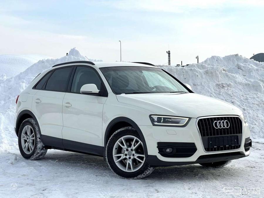White Audi Q3 2012 in Taurage, with an engine capacity of 2.00 L and mileage of 358 thousand km for 8999 €, photo 6 on AUTOMOTO.COM.LV