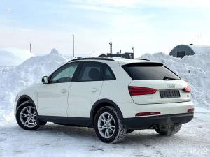 White Audi Q3 2012 in Taurage, with an engine capacity of 2.00 L and mileage of 358 thousand km for 8999 €, photo 7 on AUTOMOTO.COM.LV