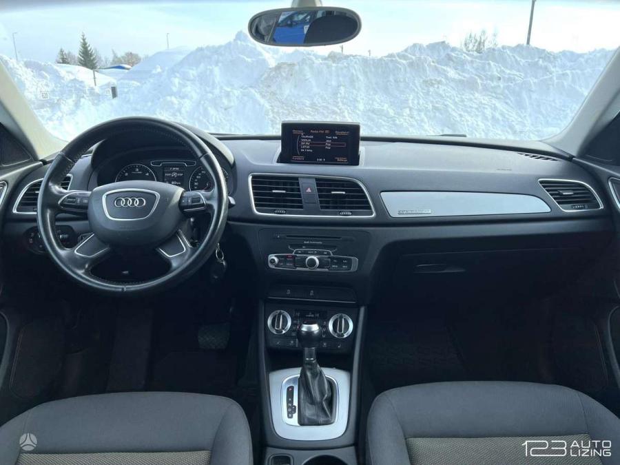 White Audi Q3 2012 in Taurage, with an engine capacity of 2.00 L and mileage of 358 thousand km for 8999 €, photo 15 on AUTOMOTO.COM.LV