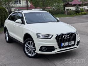 White Audi Q3 2012 in Jurmala, with an engine capacity of 2.00 L and mileage of 144 thousand km for 10000 €, photo  on AUTOMOTO.COM.LV