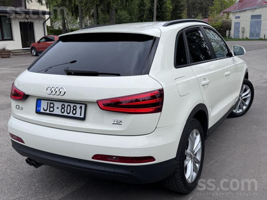 Balts Audi Q3 2012 Jūrmala, ar dzinēja tilpumu 2.00 L un nobraukumu 144 tūkst. km par 10000 €, foto 6 vietnē AUTOMOTO.COM.LV