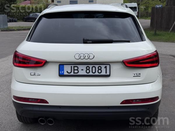 Balts Audi Q3 2012 Jūrmala, ar dzinēja tilpumu 2.00 L un nobraukumu 144 tūkst. km par 10000 €, foto 6 vietnē AUTOMOTO.COM.LV