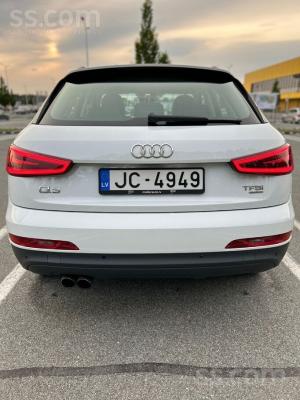 White Audi Q3 2012 in Riga, with an engine capacity of 2.00 L and mileage of 120 thousand km for 11300 €, photo 3 on AUTOMOTO.COM.LV