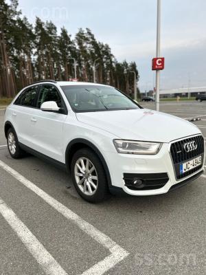 White Audi Q3 2012 in Riga, with an engine capacity of 2.00 L and mileage of 120 thousand km for 11300 €, photo 6 on AUTOMOTO.COM.LV