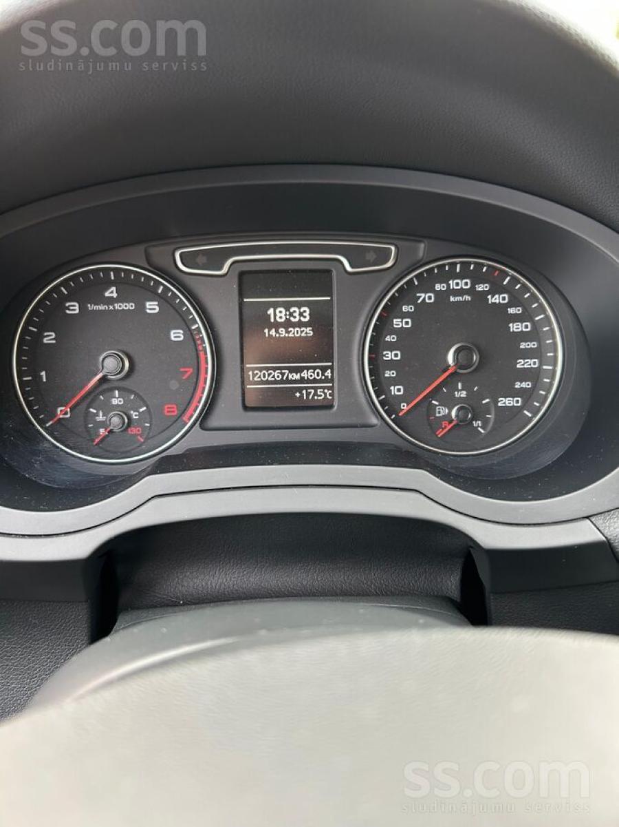 White Audi Q3 2012 in Riga, with an engine capacity of 2.00 L and mileage of 120 thousand km for 11300 €, photo 10 on AUTOMOTO.COM.LV