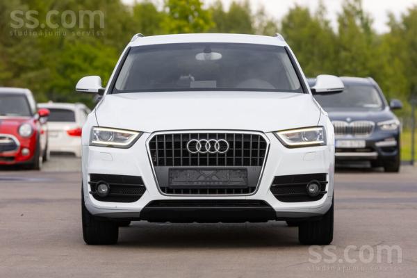 White Audi Q3 2012 in Jelgava, with an engine capacity of 2.00 L and mileage of 0 thousand km for 10300 €, photo 2 on AUTOMOTO.COM.LV