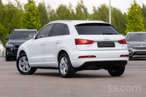 White Audi Q3 2012 in Jelgava, with an engine capacity of 2.00 L and mileage of 0 thousand km for 10300 €, photo 6 on AUTOMOTO.COM.LV