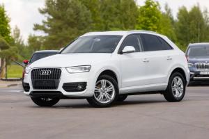 White Audi Q3 2012 in Jelgava, with an engine capacity of 2.00 L and mileage of 191 thousand km for 10300 €, photo  on AUTOMOTO.COM.LV