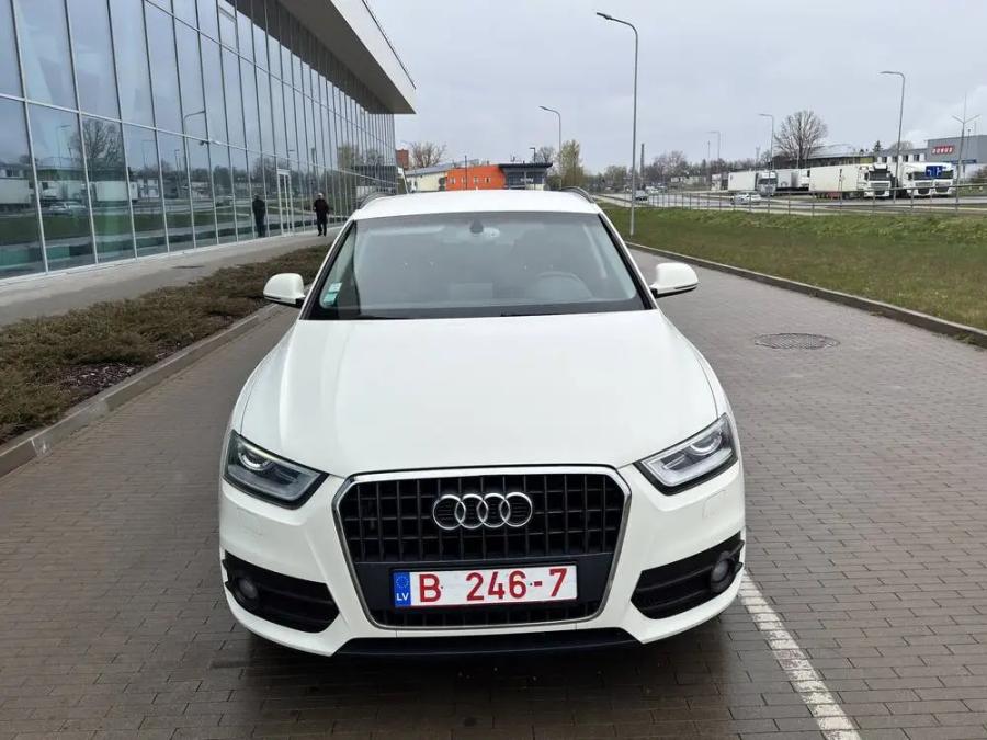 White Audi Q3 2012 in Rezekne, with an engine capacity of 2.00 L and mileage of 238 thousand km for 10200 €, photo 3 on AUTOMOTO.COM.LV