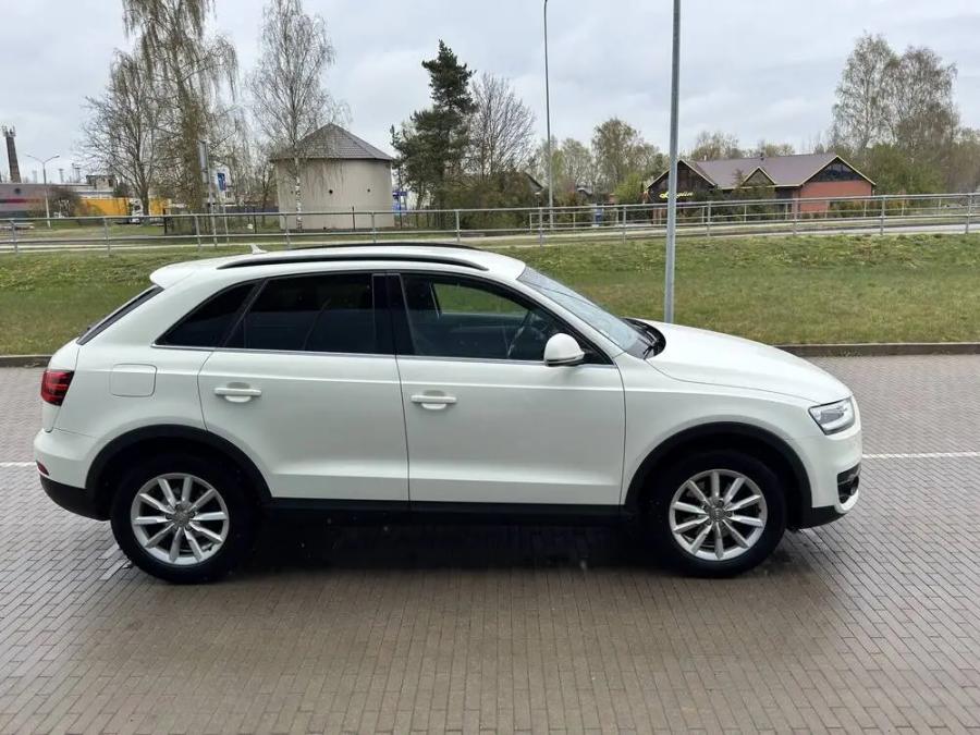 White Audi Q3 2012 in Rezekne, with an engine capacity of 2.00 L and mileage of 238 thousand km for 10200 €, photo 5 on AUTOMOTO.COM.LV