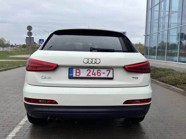 White Audi Q3 2012 in Rezekne, with an engine capacity of 2.00 L and mileage of 238 thousand km for 10200 €, photo 6 on AUTOMOTO.COM.LV