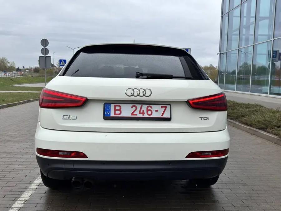 White Audi Q3 2012 in Rezekne, with an engine capacity of 2.00 L and mileage of 238 thousand km for 10200 €, photo 7 on AUTOMOTO.COM.LV