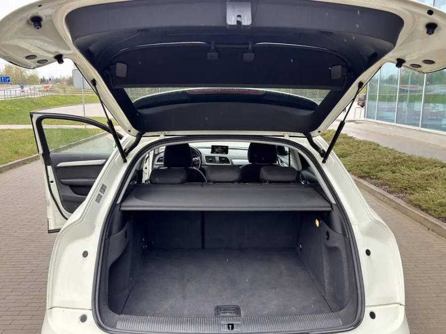 White Audi Q3 2012 in Rezekne, with an engine capacity of 2.00 L and mileage of 238 thousand km for 10200 €, photo 14 on AUTOMOTO.COM.LV