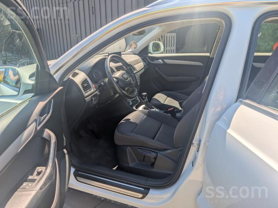 Balts Audi Q3 2012 Rīga, ar dzinēja tilpumu 2.00 L un nobraukumu 293 tūkst. km par 10000 €, foto 7 vietnē AUTOMOTO.COM.LV