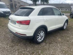 White Audi Q3 2012 in Taurage, with an engine capacity of 1.97 L and mileage of 236 thousand km for 8300 €, photo 5 on AUTOMOTO.COM.LV