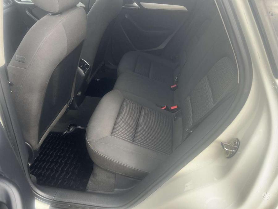 White Audi Q3 2012 in Taurage, with an engine capacity of 1.97 L and mileage of 236 thousand km for 8300 €, photo 11 on AUTOMOTO.COM.LV