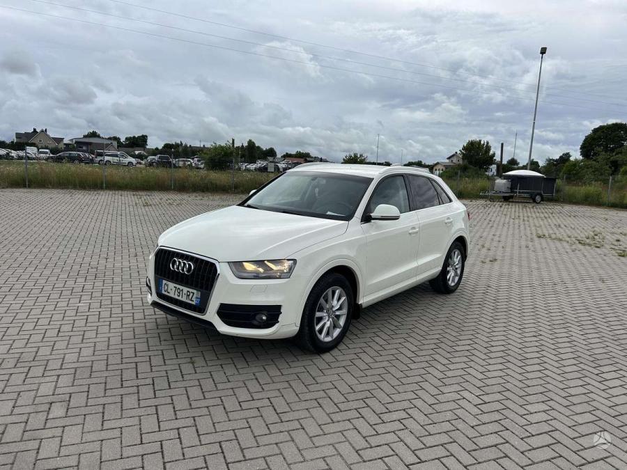 Balts Audi Q3 2012 Tauragė, ar dzinēja tilpumu 1.97 L un nobraukumu 255 tūkst. km par 7999 €, foto 1 vietnē AUTOMOTO.COM.LV