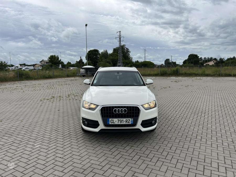 Balts Audi Q3 2012 Tauragė, ar dzinēja tilpumu 1.97 L un nobraukumu 255 tūkst. km par 7999 €, foto 3 vietnē AUTOMOTO.COM.LV