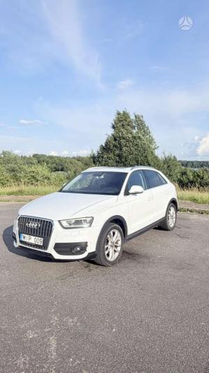 White Audi Q3 2012 in Vilnius, with an engine capacity of 1.97 L and mileage of 297 thousand km for 12000 €, photo 3 on AUTOMOTO.COM.LV