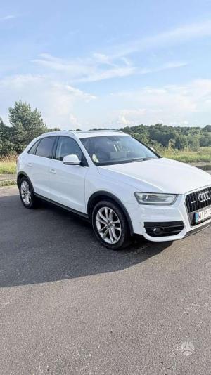 White Audi Q3 2012 in Vilnius, with an engine capacity of 1.97 L and mileage of 297 thousand km for 12000 €, photo 4 on AUTOMOTO.COM.LV