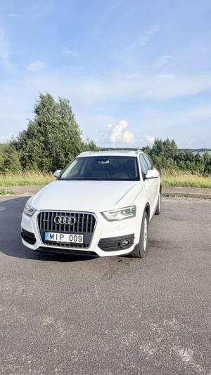 White Audi Q3 2012 in Vilnius, with an engine capacity of 1.97 L and mileage of 297 thousand km for 12000 €, photo 5 on AUTOMOTO.COM.LV