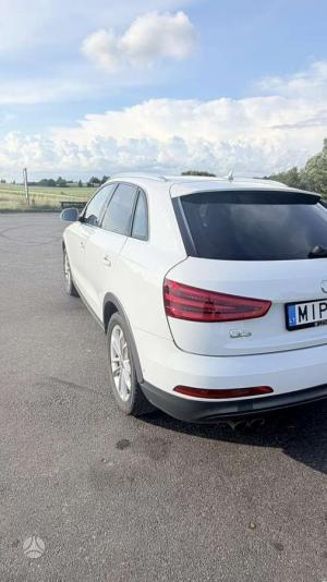 White Audi Q3 2012 in Vilnius, with an engine capacity of 1.97 L and mileage of 297 thousand km for 12000 €, photo 14 on AUTOMOTO.COM.LV