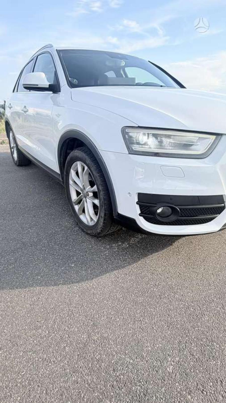 White Audi Q3 2012 in Vilnius, with an engine capacity of 1.97 L and mileage of 297 thousand km for 12000 €, photo 17 on AUTOMOTO.COM.LV