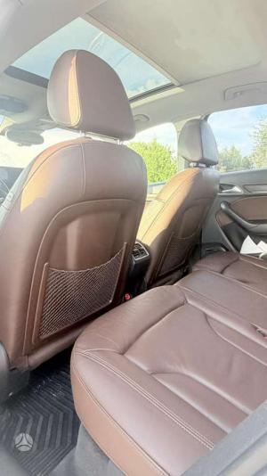 White Audi Q3 2012 in Vilnius, with an engine capacity of 1.97 L and mileage of 297 thousand km for 12000 €, photo 20 on AUTOMOTO.COM.LV