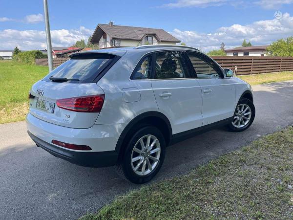 White Audi Q3 2012 in Taurage, with an engine capacity of 1.97 L and mileage of 290 thousand km for 7450 €, photo 7 on AUTOMOTO.COM.LV