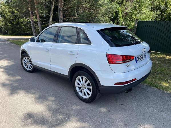 White Audi Q3 2012 in Taurage, with an engine capacity of 1.97 L and mileage of 290 thousand km for 7450 €, photo 8 on AUTOMOTO.COM.LV
