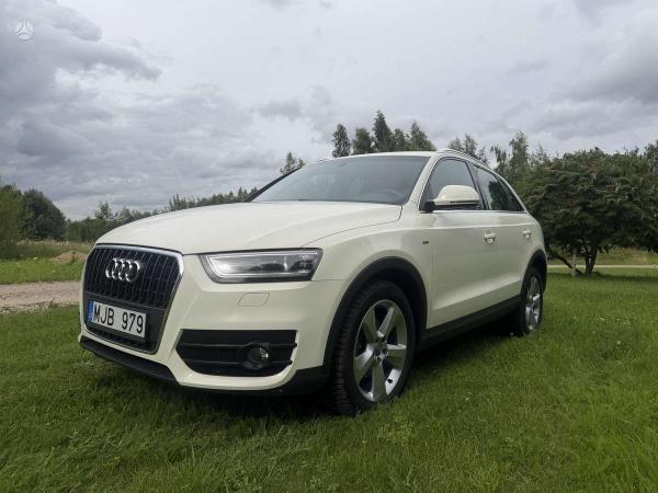White Audi Q3 2012 in Panevezys, with an engine capacity of 1.97 L and mileage of 218 thousand km for 10200 €, photo 2 on AUTOMOTO.COM.LV