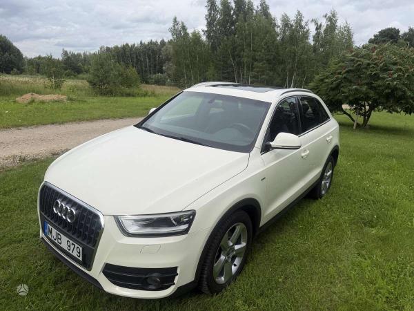 White Audi Q3 2012 in Panevezys, with an engine capacity of 1.97 L and mileage of 218 thousand km for 10200 €, photo 4 on AUTOMOTO.COM.LV