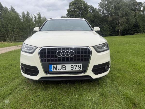 White Audi Q3 2012 in Panevezys, with an engine capacity of 1.97 L and mileage of 218 thousand km for 10200 €, photo 6 on AUTOMOTO.COM.LV