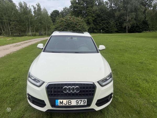 White Audi Q3 2012 in Panevezys, with an engine capacity of 1.97 L and mileage of 218 thousand km for 10200 €, photo 8 on AUTOMOTO.COM.LV
