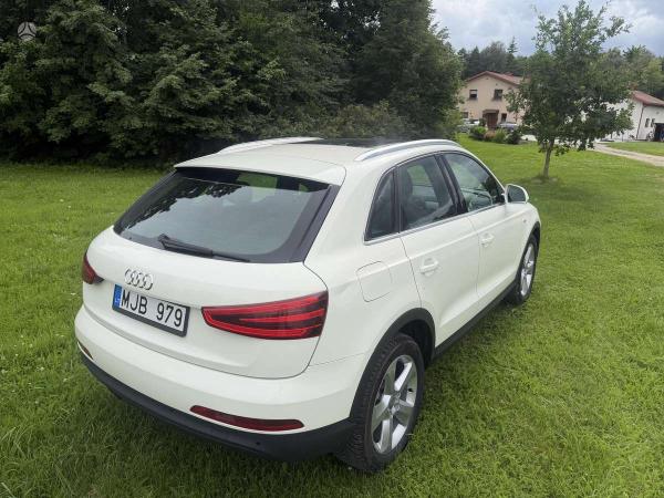White Audi Q3 2012 in Panevezys, with an engine capacity of 1.97 L and mileage of 218 thousand km for 10200 €, photo 9 on AUTOMOTO.COM.LV