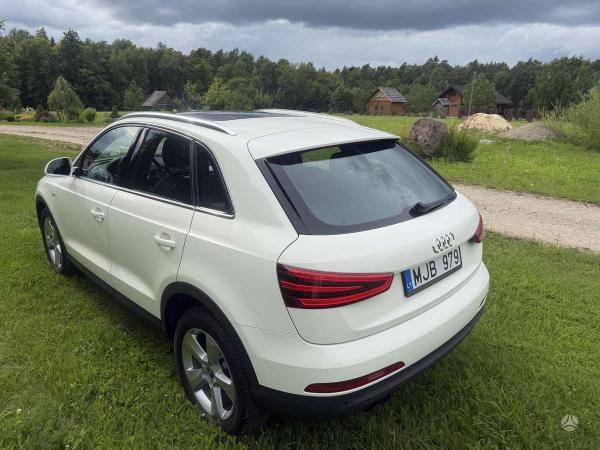 White Audi Q3 2012 in Panevezys, with an engine capacity of 1.97 L and mileage of 218 thousand km for 10200 €, photo 10 on AUTOMOTO.COM.LV