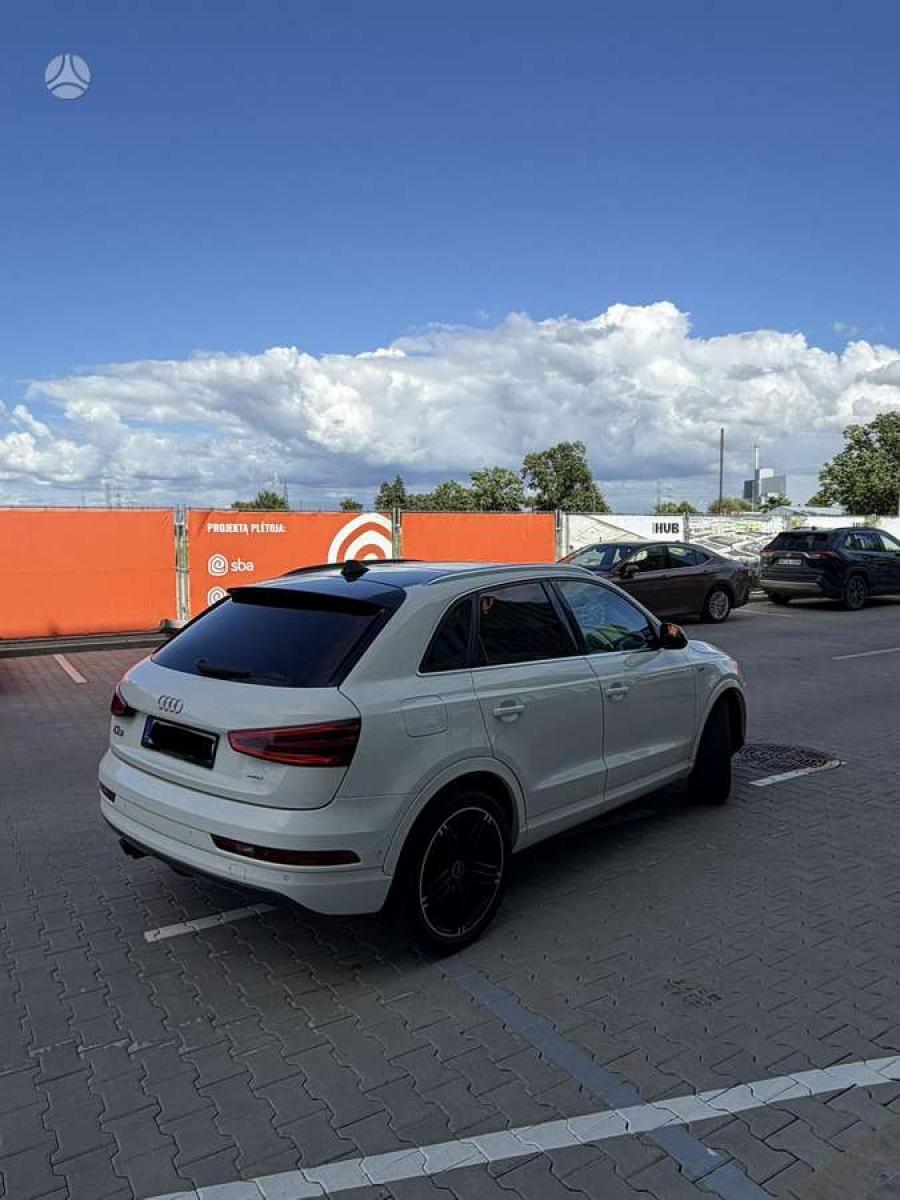 White Audi Q3 2012 in Kaunas, with an engine capacity of 1.97 L and mileage of 320 thousand km for 9900 €, photo 6 on AUTOMOTO.COM.LV