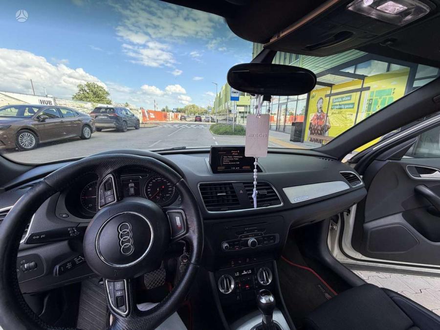 White Audi Q3 2012 in Kaunas, with an engine capacity of 1.97 L and mileage of 320 thousand km for 9900 €, photo 11 on AUTOMOTO.COM.LV