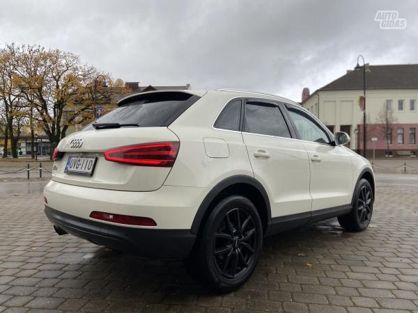 White Audi Q3 2013 in Mazeikiai, with an engine capacity of 2.00 L and mileage of 326 thousand km for 12500 €, photo 5 on AUTOMOTO.COM.LV