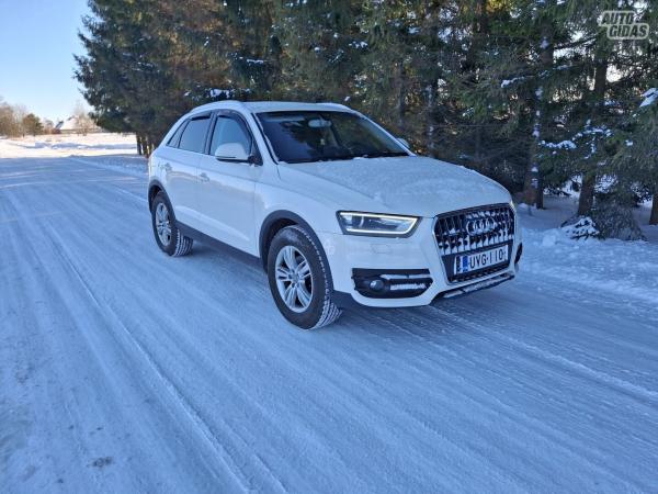White Audi Q3 2013 in Mazeikiai, with an engine capacity of 2.00 L and mileage of 326 thousand km for 11000 €, photo 2 on AUTOMOTO.COM.LV