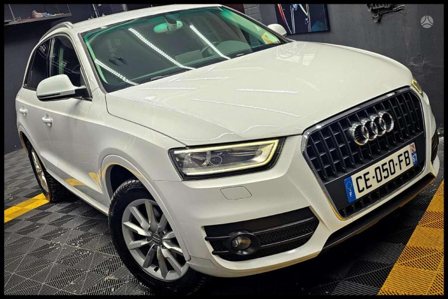 Balts Audi Q3 2013 Kauņa, ar dzinēja tilpumu 2.00 L un nobraukumu 239 tūkst. km par 9250 €, foto 14 vietnē AUTOMOTO.COM.LV