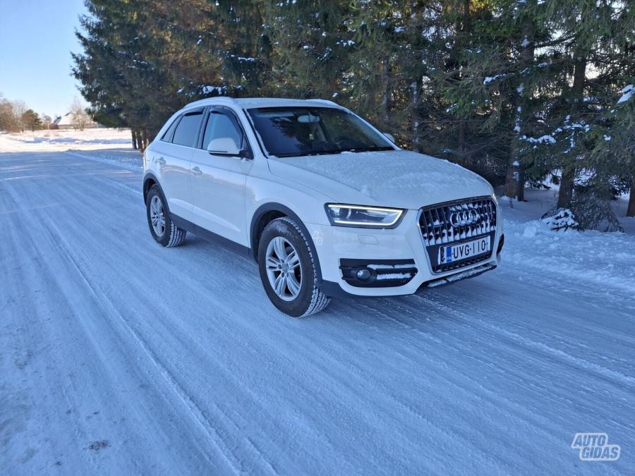 Balts Audi Q3 2013 Mažeikiai, ar dzinēja tilpumu 2.00 L un nobraukumu 326 tūkst. km par 12500 €, foto 2 vietnē AUTOMOTO.COM.LV