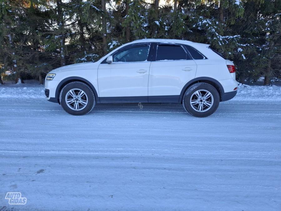 Balts Audi Q3 2013 Mažeikiai, ar dzinēja tilpumu 2.00 L un nobraukumu 326 tūkst. km par 12500 €, foto 5 vietnē AUTOMOTO.COM.LV