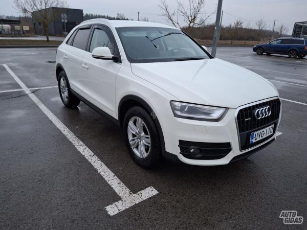 Balts Audi Q3 2013 Mažeikiai, ar dzinēja tilpumu 2.00 L un nobraukumu 326 tūkst. km par 12500 €, foto 1 vietnē AUTOMOTO.COM.LV