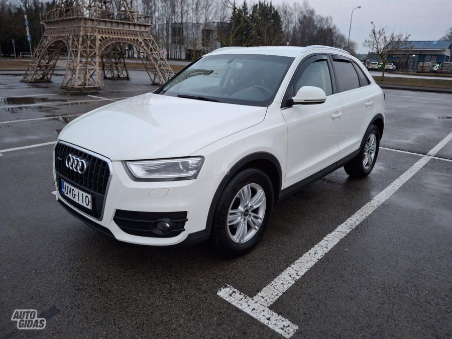 Balts Audi Q3 2013 Mažeikiai, ar dzinēja tilpumu 2.00 L un nobraukumu 326 tūkst. km par 11500 €, foto 3 vietnē AUTOMOTO.COM.LV